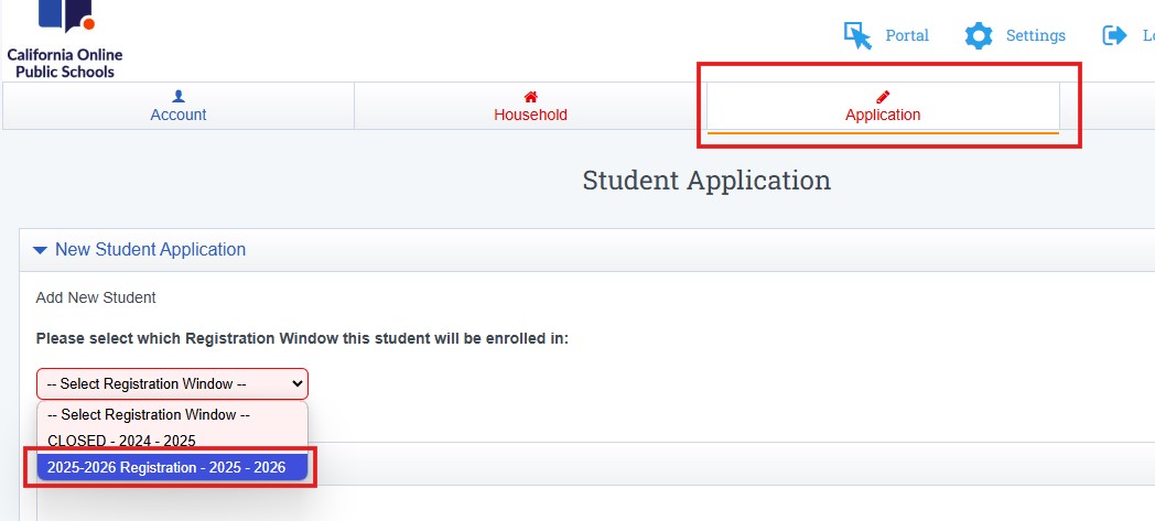 Enroll 2025/2026 - California Online Public Schools